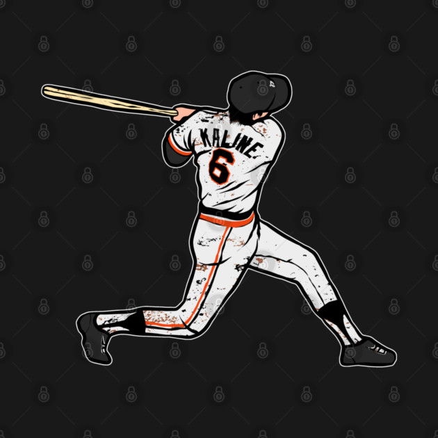 Al Kaline In Action Cartoon - Baseball - T-Shirt | TeePublic