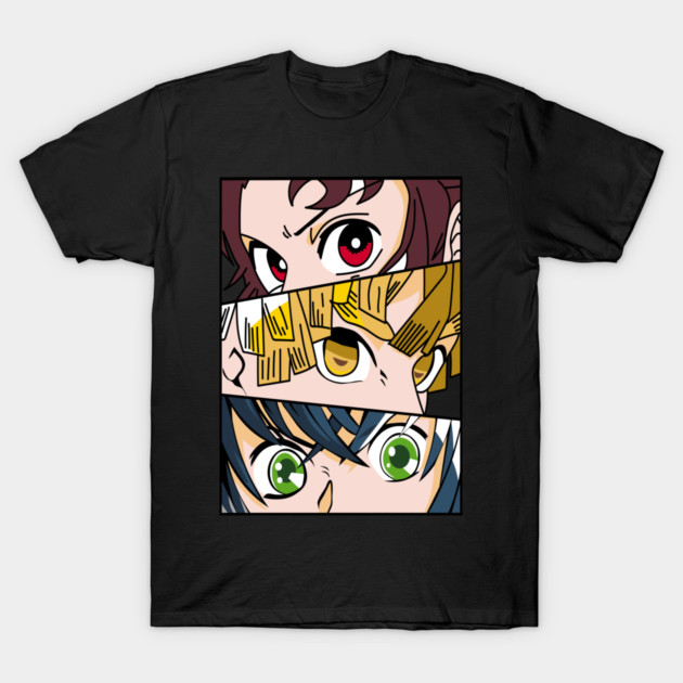 Demon Slayer Trio Eyes - Tanjiro, Zenitsu and Inosuke - Tanjiro - T ...