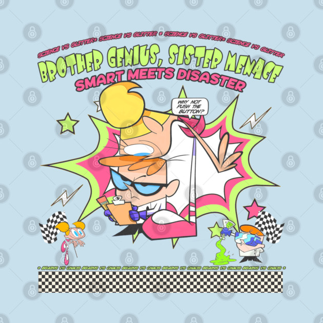 Dexter and Dee Dee Retro 90s kids - 90s Vintage Clothing - T-Shirt ...