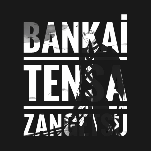 Bleach Kurosaki Ichigo Bankai Art - Anime Fan Merch - T-Shirt | TeePublic