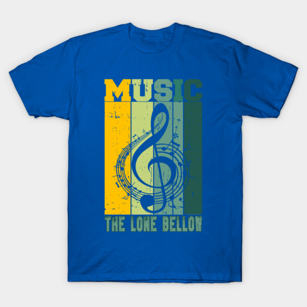 The Lone Bellow | Vintage Musical Note - The Lone Bellow - T-Shirt ...