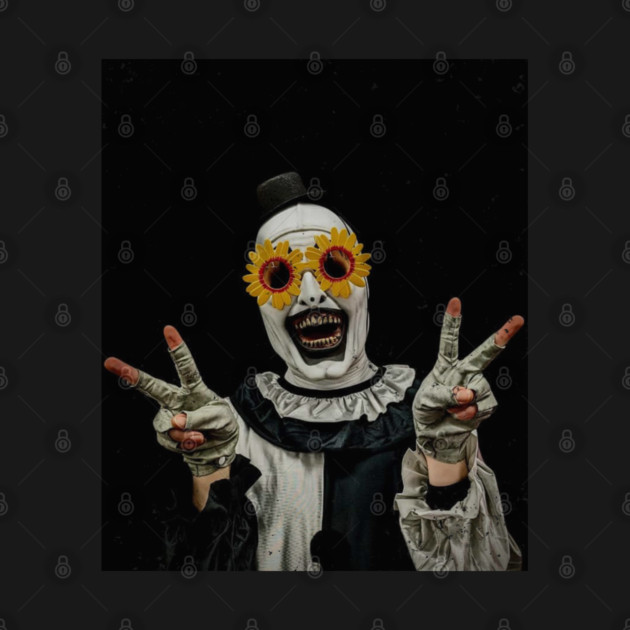 Art The Clown Shirt Spooky Slasher Scary Horror Clown M7910 - Halloween ...