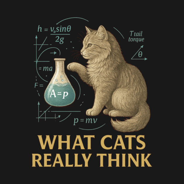 funny science cat