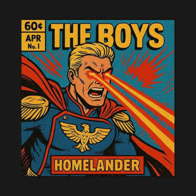 HOMELANDER : The Boys Comics - Homelander - T-Shirt | TeePublic