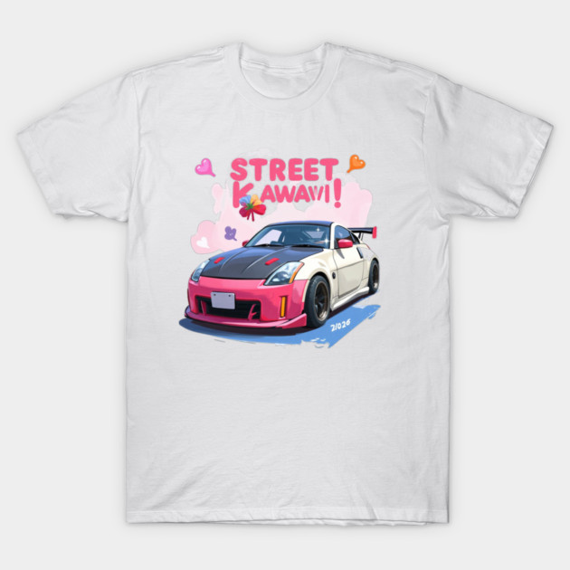 Street Kawaii – Cute Chibi 350Z Inspired JDM Car Vector Artwork ...