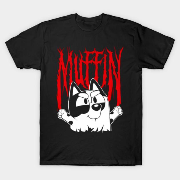 Muffin Bluey - Custom Character Image - T-Shirt | TeePublic