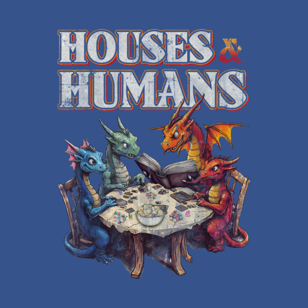 Gaming Houses Humans Funny RPG Parody Gamer - Gaming Houses Humans ...
