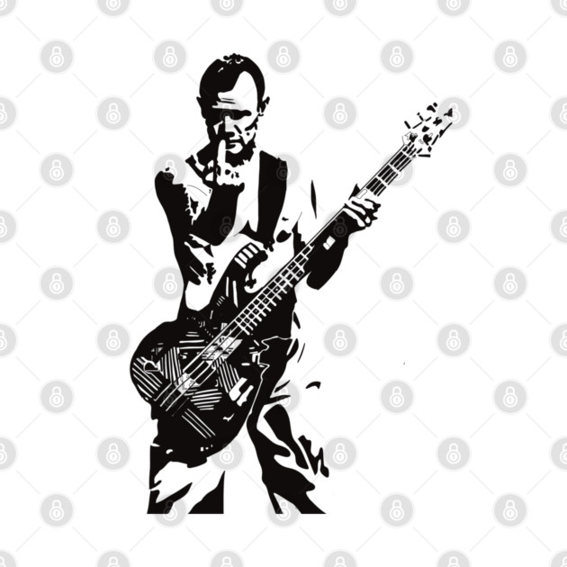 flea rhcp drawing