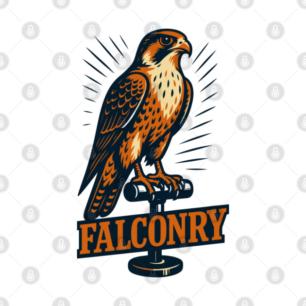 Falconry Enthusiast Peregrine Falcon Lovers Hobby - Falcon - T-Shirt ...