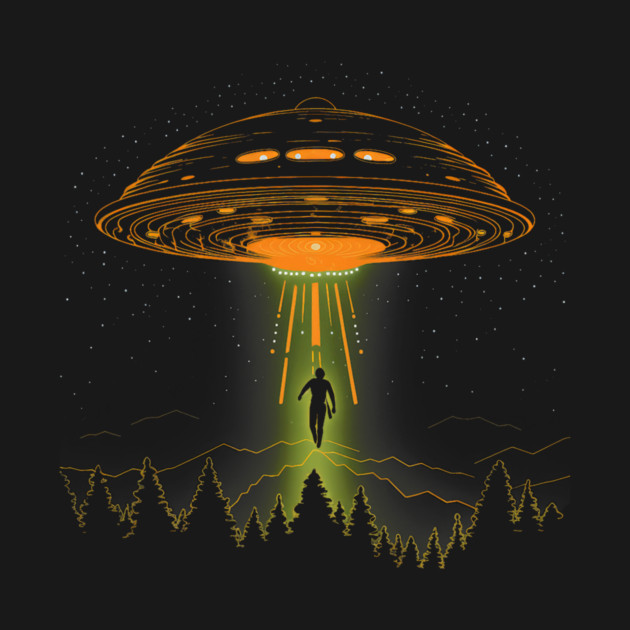 Fan Alien Native American Indian Encounter Graphic Art 10 - Native ...