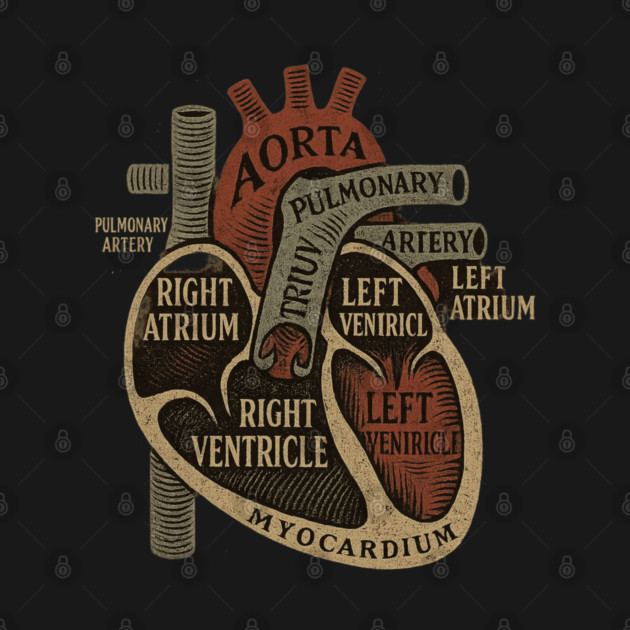 Heart Anatomy Left Atrium Right Atrium Right Ventricle Left Ventricle ...