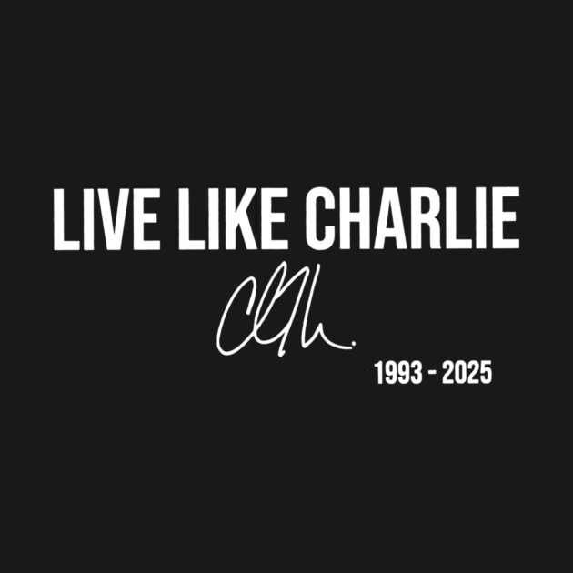 We Wear Red on 14th October for Charlie Kirk, HPBD Live Like Charlie ...