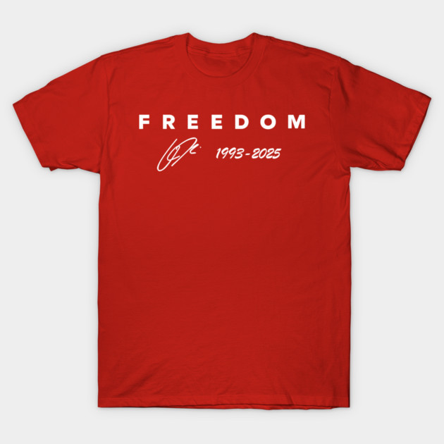 Freedom, Charlie Kirk Red, We Wear Red Charlie Kirk Birthday October 14 ...