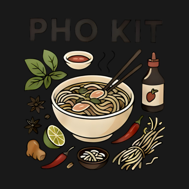 Seattle Mariners Pho Kit Vietnamese Food #Amine - Pho Kit - T-Shirt ...