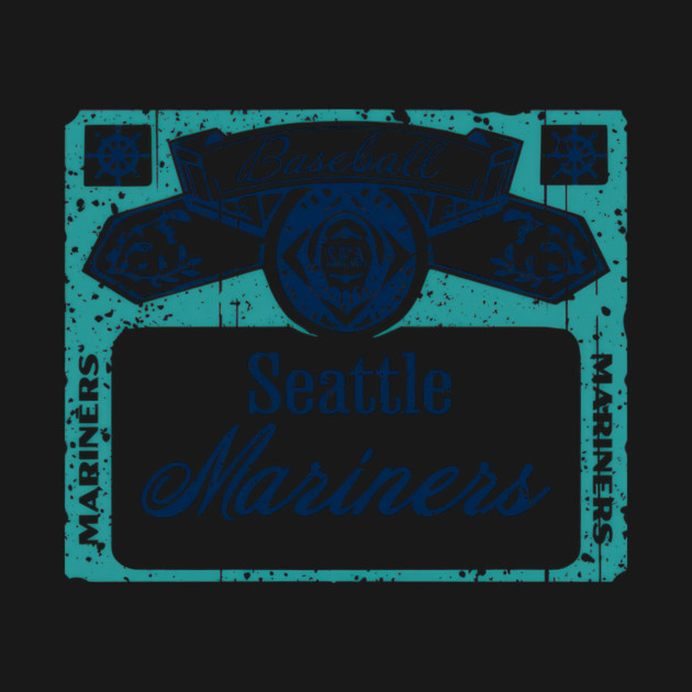 Mariners Label #Amine - Seattle Mariners - T-Shirt | TeePublic