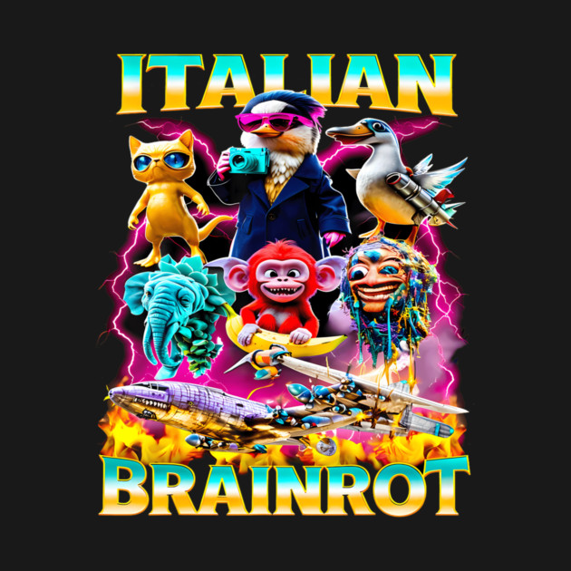 Types Of Italian Brainrot Character Hand Drawn For - Italian Meme ...