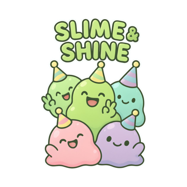 Slime & Shine — Slime Squad - Slime - T-Shirt | TeePublic
