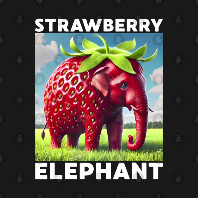 Strawberry Elephant Italian Brainrot For - Custom Kids Novelty - T ...
