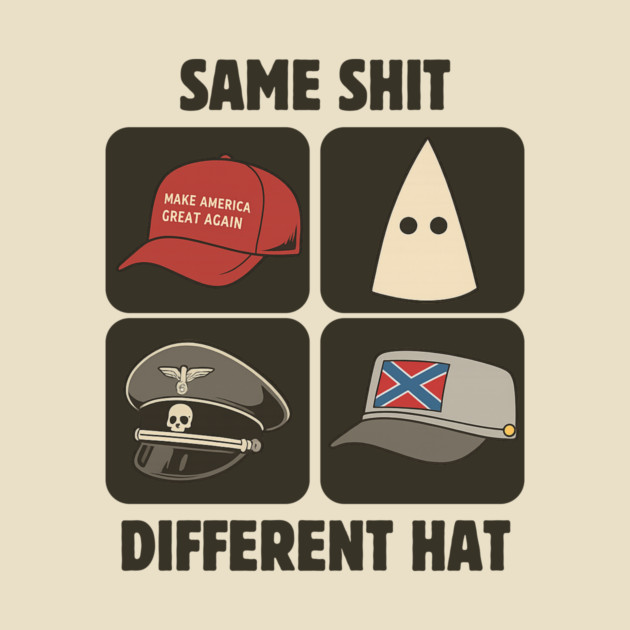 Same Shit Different Hat Vintage - Same Shit Different Hat - T-Shirt ...