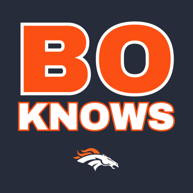 Bo Nix Bo Knows Denver Broncos - Bo Nix - T-Shirt | TeePublic