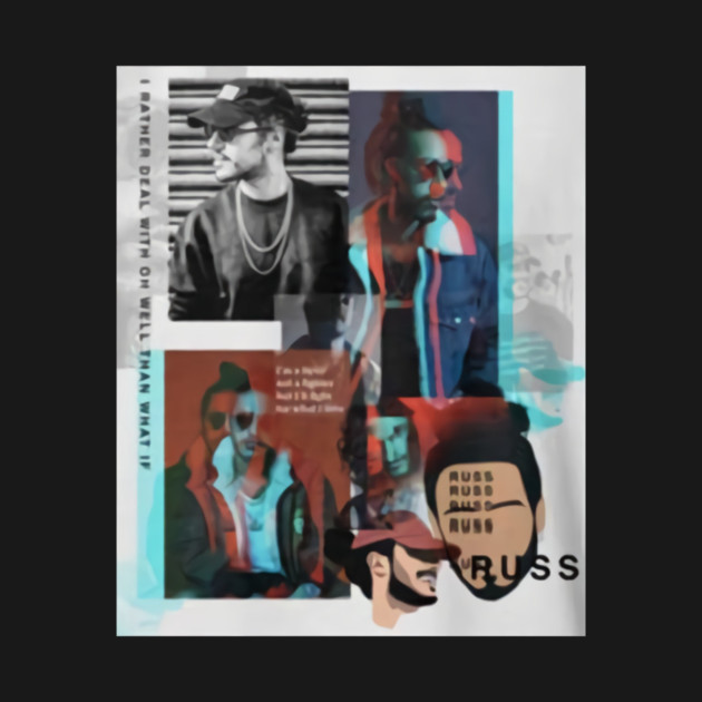 Russ Rapper Fan Art & Merch - Russ Rapper Fan Art Merch - T-Shirt ...