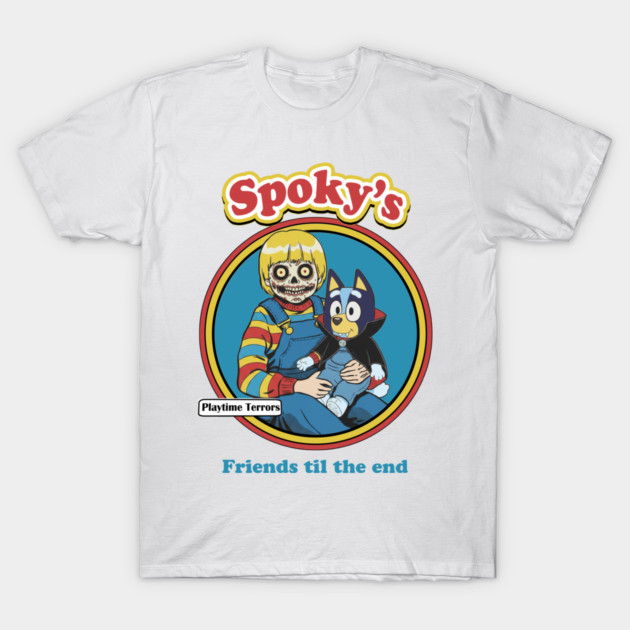 70s Bluey - Its Spoky not Spooky - Bluey - T-Shirt | TeePublic