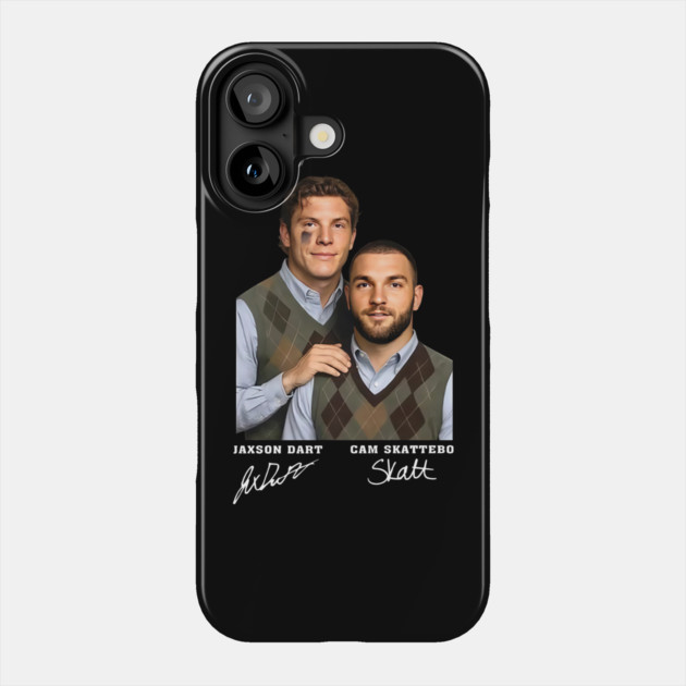 Jaxson Dart & Cam Skattebo Step Brothers - Cam Skattebo - Phone Case ...