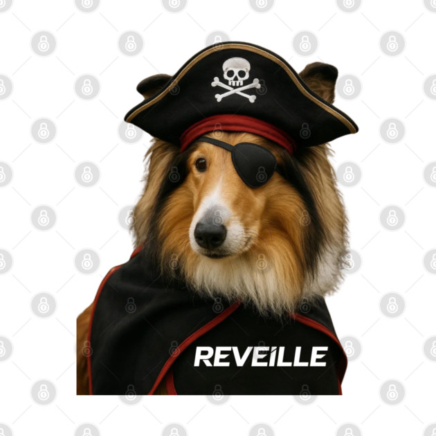 Reveille Black Eye Patch - Sports - T-Shirt | TeePublic