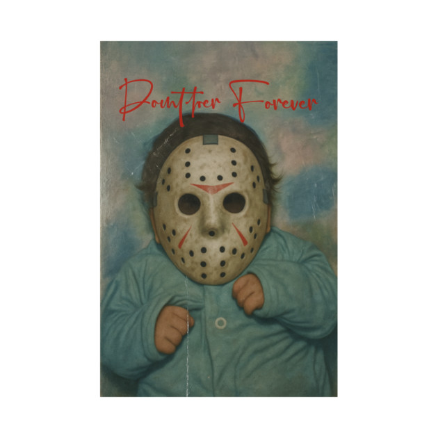 Domtober Forever Jason Voorhees mask - Jason Voorhees - T-Shirt | TeePublic
