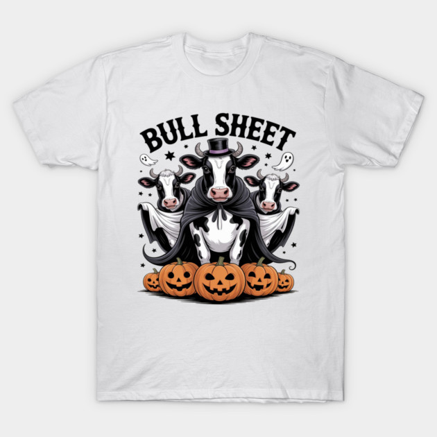 Bull Sheet Ghost Cow Jack O Lantern Halloween Spooky Season - Bull ...