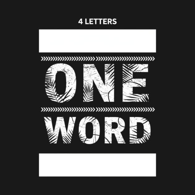 Jey Uso 4 Letters One Word - Jey Uso - T-Shirt | TeePublic