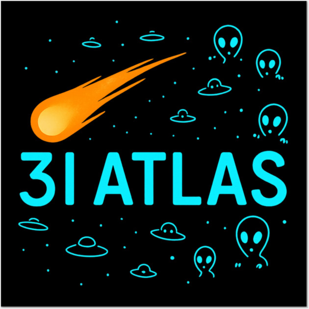 3I Atlas – Cosmic Alien Encounter - 3i Atlas - Posters and Art Prints ...