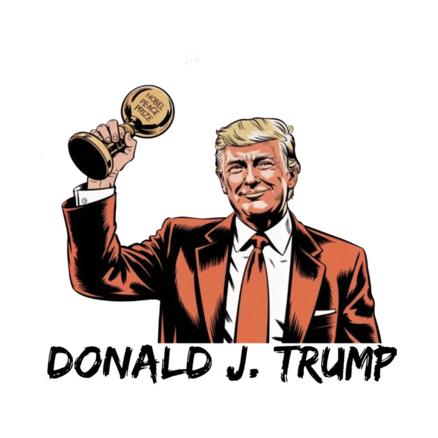 Trump Nobel Peace Prize, President of Peace - Trump 2024 American Flag - T-Shirt | TeePublic