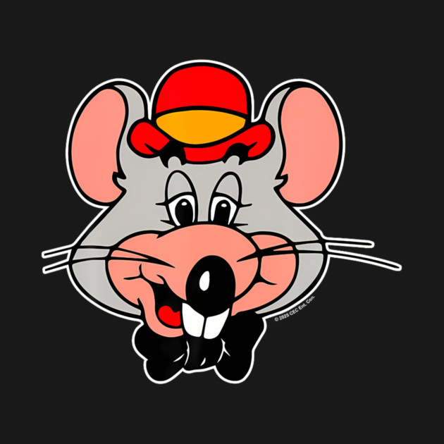 Chuck E. Cheese Big Face Chest Portrait - Vintage Chuck E Cheese - T ...