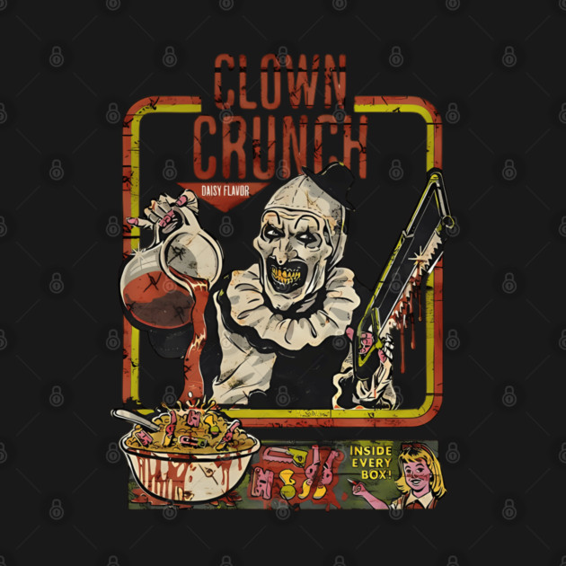 Terrifier Clown Crunch Horror Creepy Art The Clown Scary Movie ...