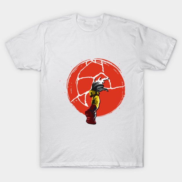 Hero’s Impact - Rising Sun Design - One Punch Man - T-Shirt | TeePublic