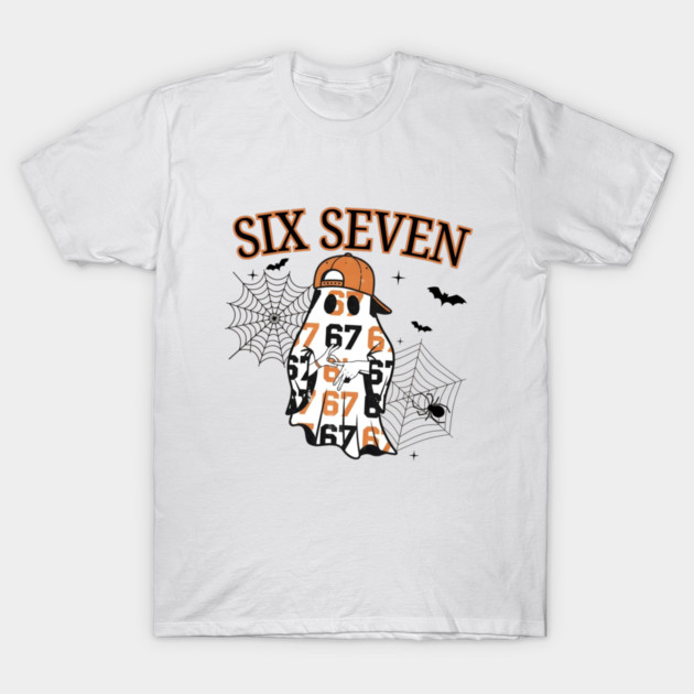 Six Seven Spooky Ghost - Six Seven - T-Shirt | TeePublic