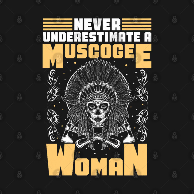 Indigenous People Muscogee Woman Native American Indigenous Tribe ...