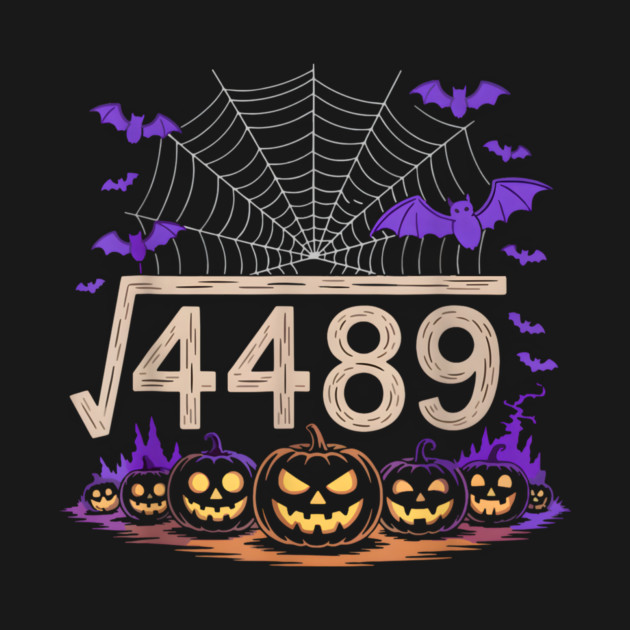 Funny 67 Meme Math Teacher 6 7 Halloween Square Root 4489 - Square Root ...