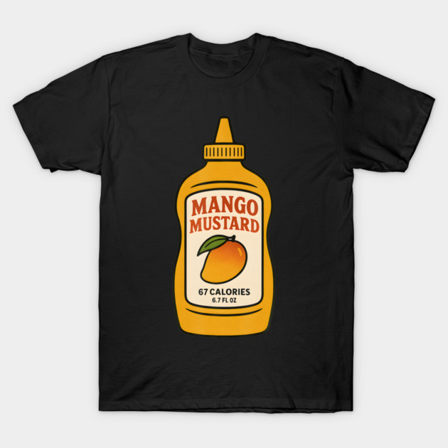 go Mustard 67 Six Seven 6-7 - Brainrot - Mango Mustard - T-Shirt ...