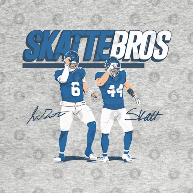 Jaxson Dart & Cam Skattebo Skattebros - Jaxson Dart - T-Shirt | TeePublic