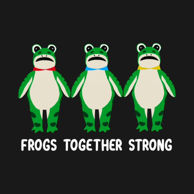 Frogs Together Strong Portland Frog Protest Anti ICE - Portland Frog ...