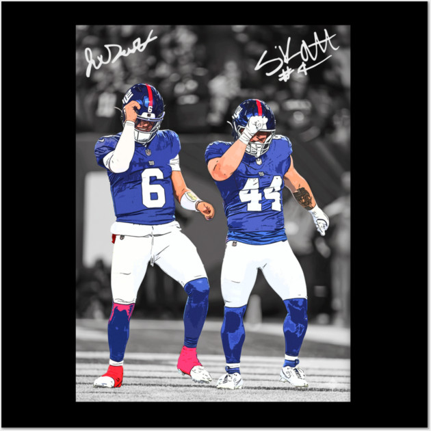 Vintage Jaxson Dart Cam Skattebo the most exciting duo Signature - Jaxson Dart Cam Skattebo ...