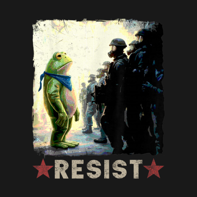 Portland Frog Protest - Portland Frog Funny City Art 2025 - Portland ...