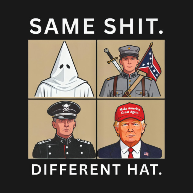 Same Shit Different Hat Funny - Same Shit Different Hat - T-Shirt ...