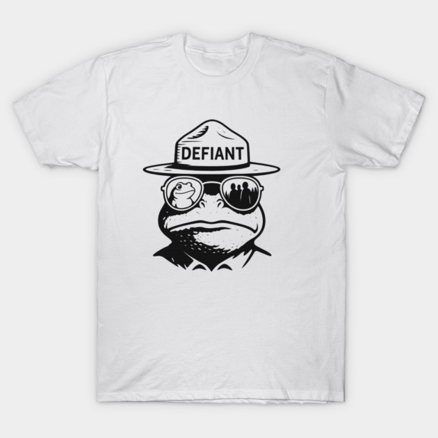 Resist Frog – Portland Defiance Art - Resist Frog - T-Shirt | TeePublic