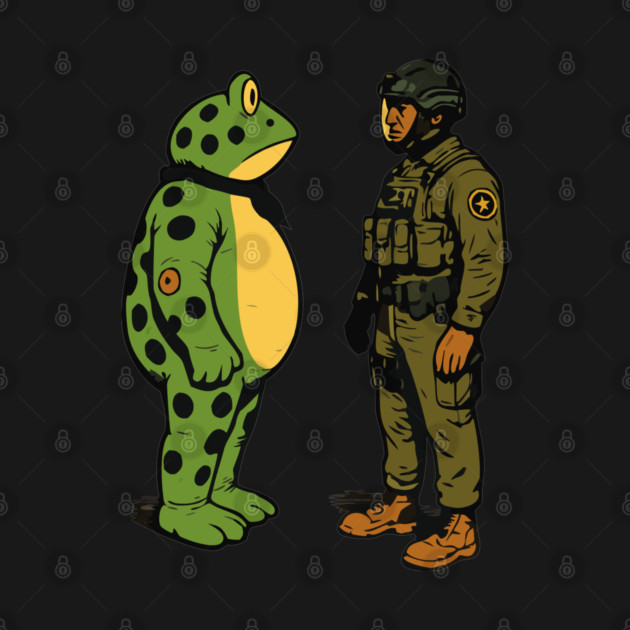 Resist-Portland-Frog - Portland Frog - T-Shirt | TeePublic