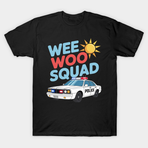 Wee Woo Squad Police Car Policeman Police Officer - Wee Woo Squad ...
