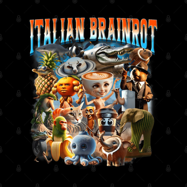Italian Brainrot Characters Popular Trend Gen Z - Gen Z - Phone Case ...