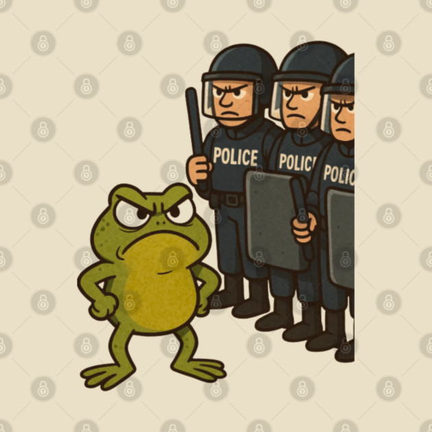 Portland-Frog - Portland Frog - T-Shirt | TeePublic